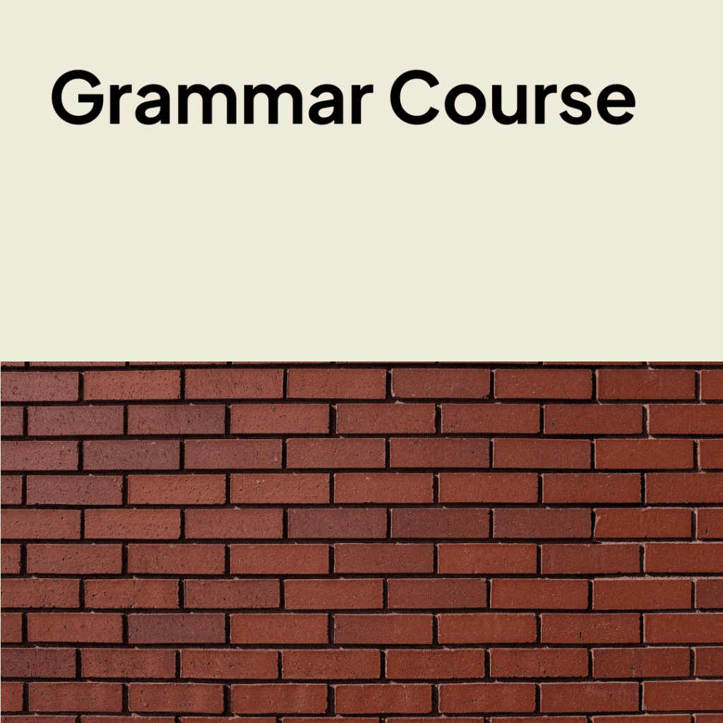 Grammar Course – EnglishFest